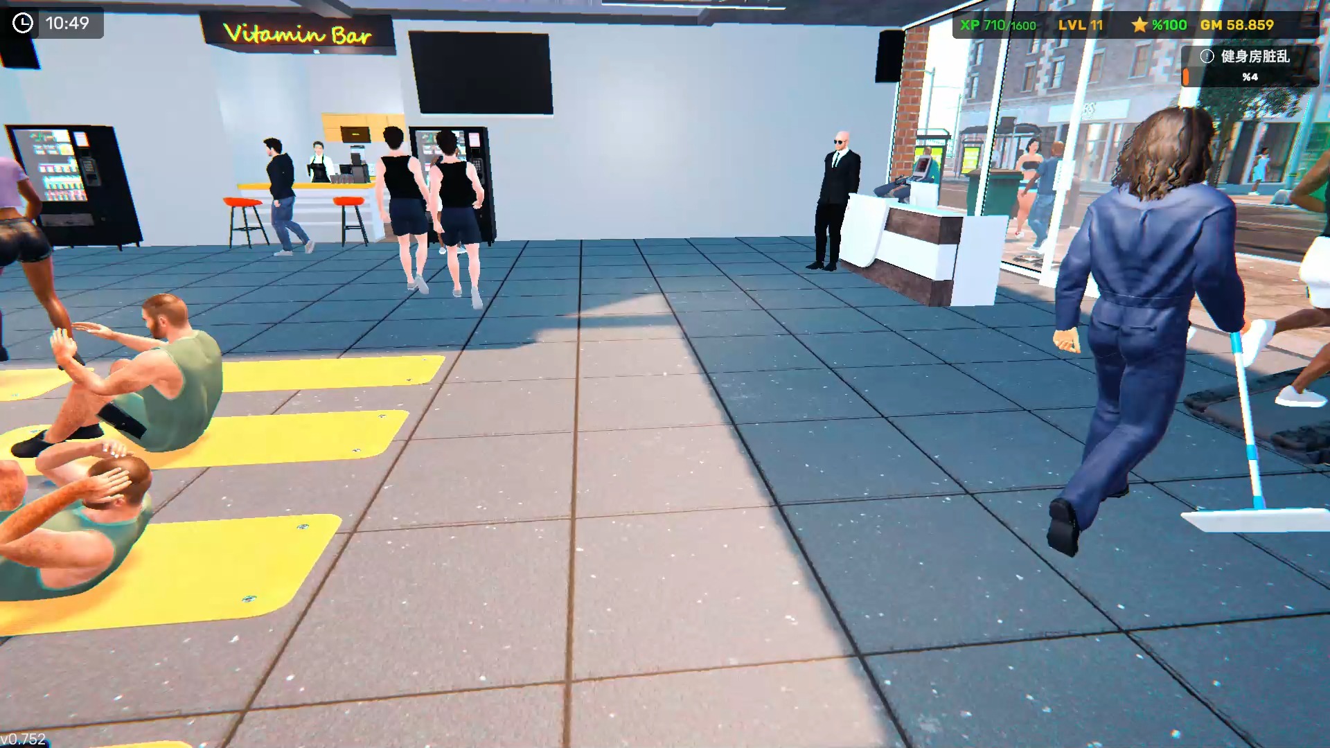 《健身房模拟器(GymSimulator24)》 一款还不错的休闲类模拟经营游戏...