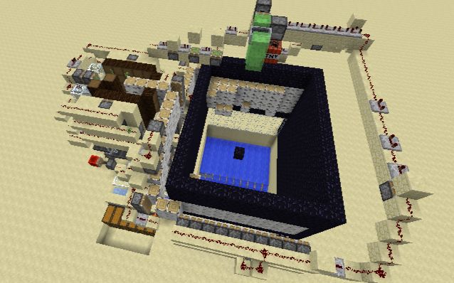 [minecraft·我的世界·展示向]TNT高速树场(材料易获取)