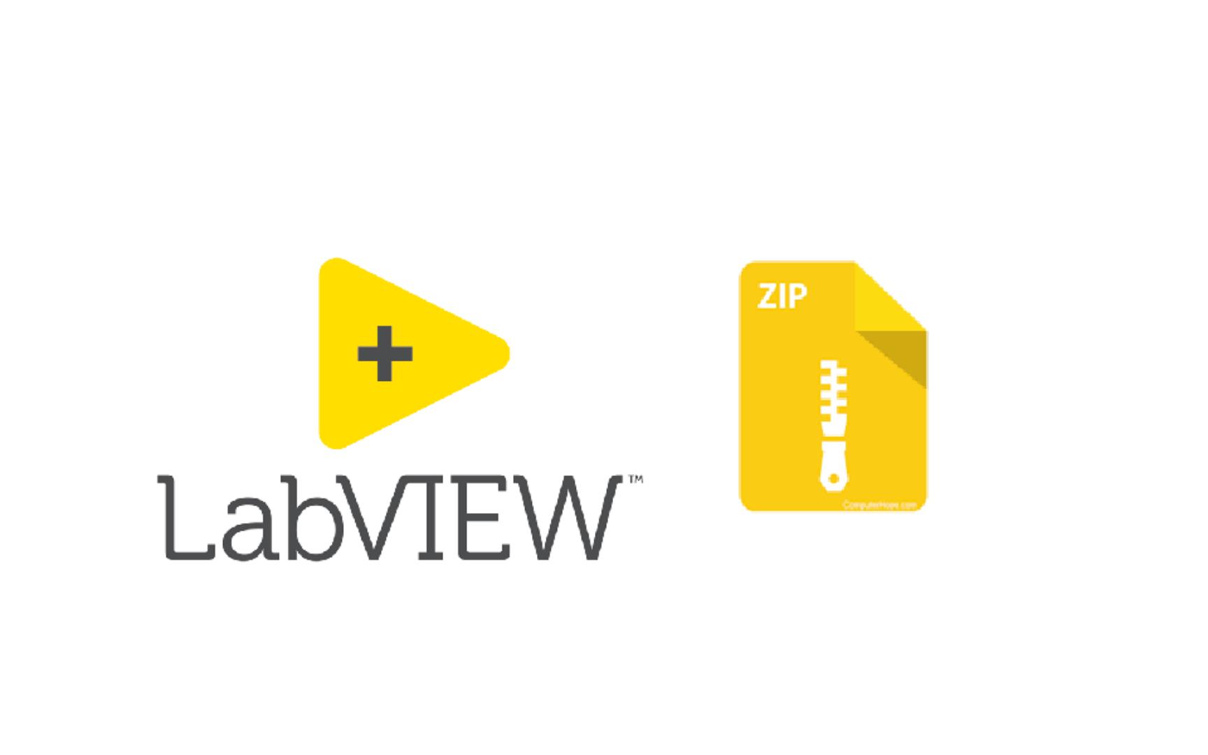 Labview数据处理:zip文件的操作