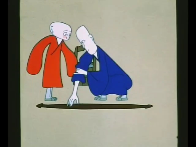 三个和尚的故事,这动画看着真清爽