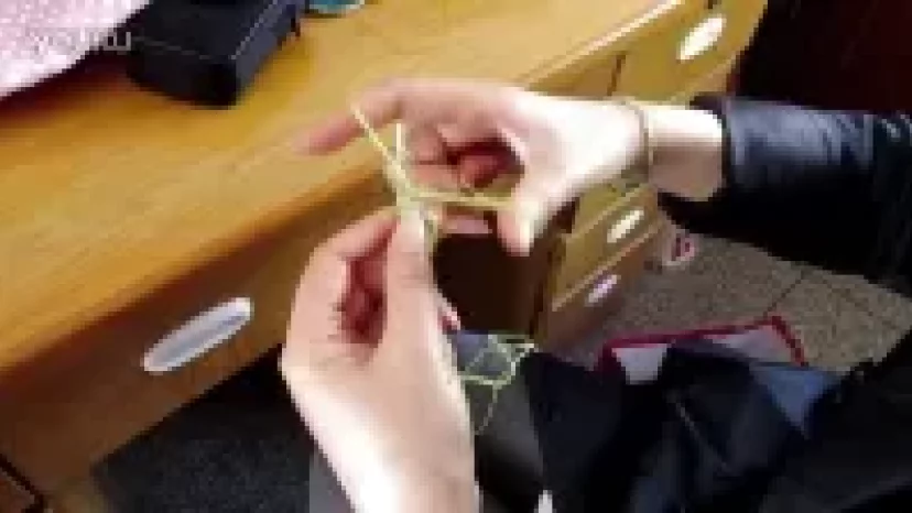 明月的棒针艺术-编织毛衣基础教程-绕针起针法