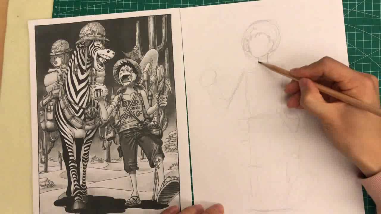 绘画基础——动漫人物临摹