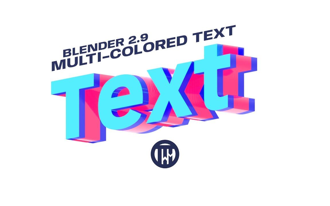 blender 做 字体,看下来不难。 【中文翻译】