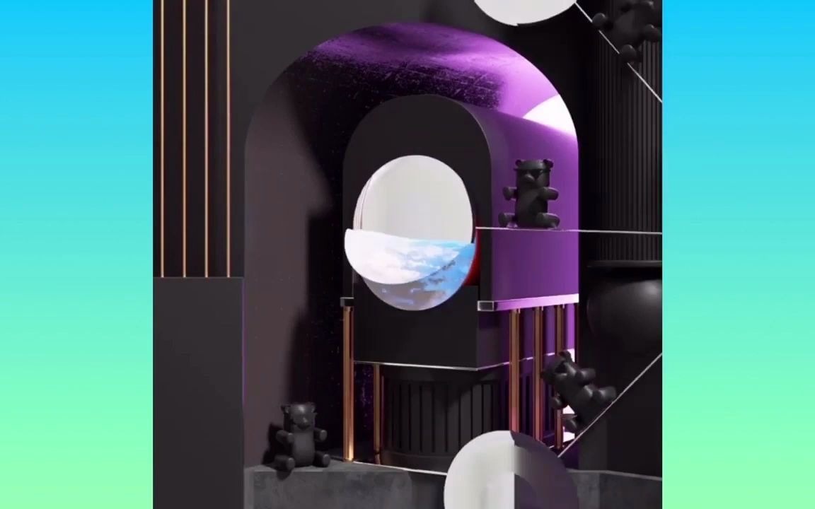 【强迫症福利】愉快的3D动画
