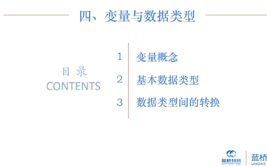 (Python基础入门) 4.1变量与数据类型-数字、字符串