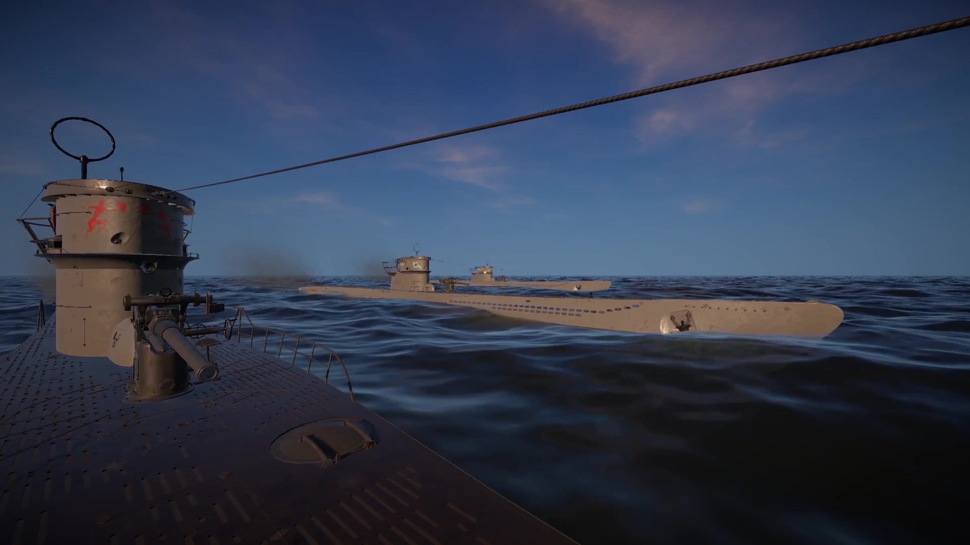 来呀~我们一起开潜艇~潜水艇合作模拟游戏《Wolfpack》登陆Steam...