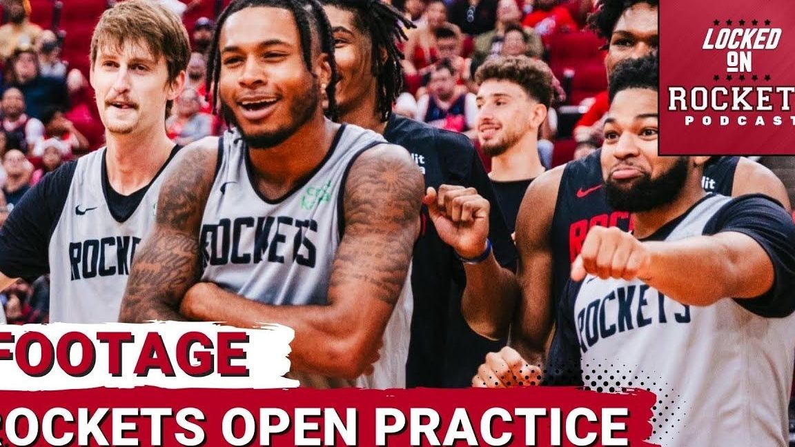 火箭今日训练!格林&申京领衔公开训练