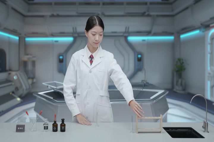 全新高清高中化学实验——果糖的银镜反应实验