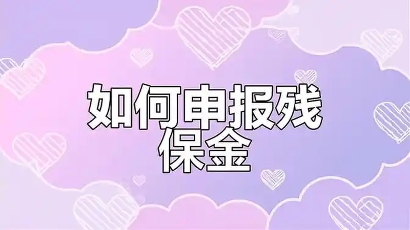 残疾人就业保障金申报流程解析