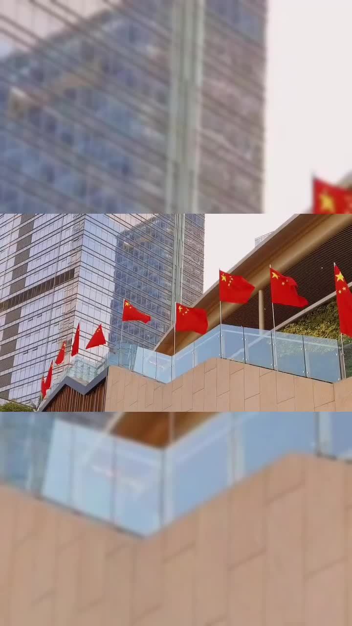 有一种感动,叫“中国红”有一种骄傲,叫“五星红旗”