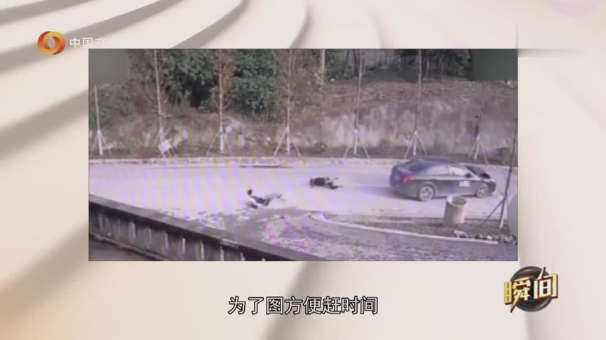 逆行危险:监控拍下了由逆行是引发的事故,真是触目惊心!