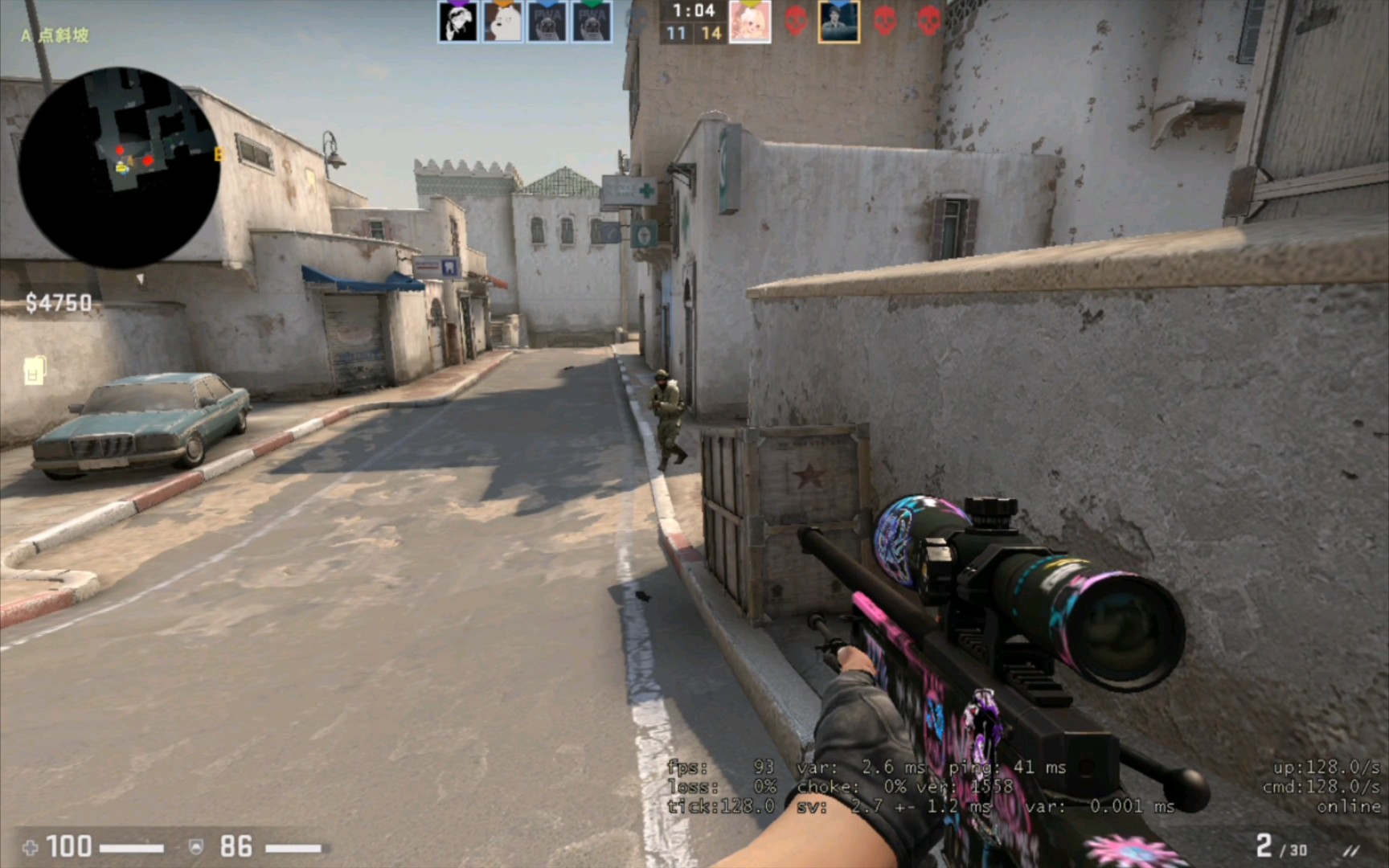 打csgo为什么突然一下就卡顿,毫无征兆_网络游戏热门视频