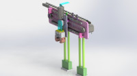 SolidWorks非标自动化教学第七十六课:由步进电机驱动的移栽模组...