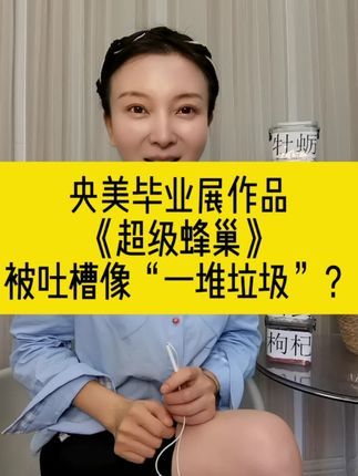 #央美毕业展 #央美毕业展作品被吐槽一堆废纸壳