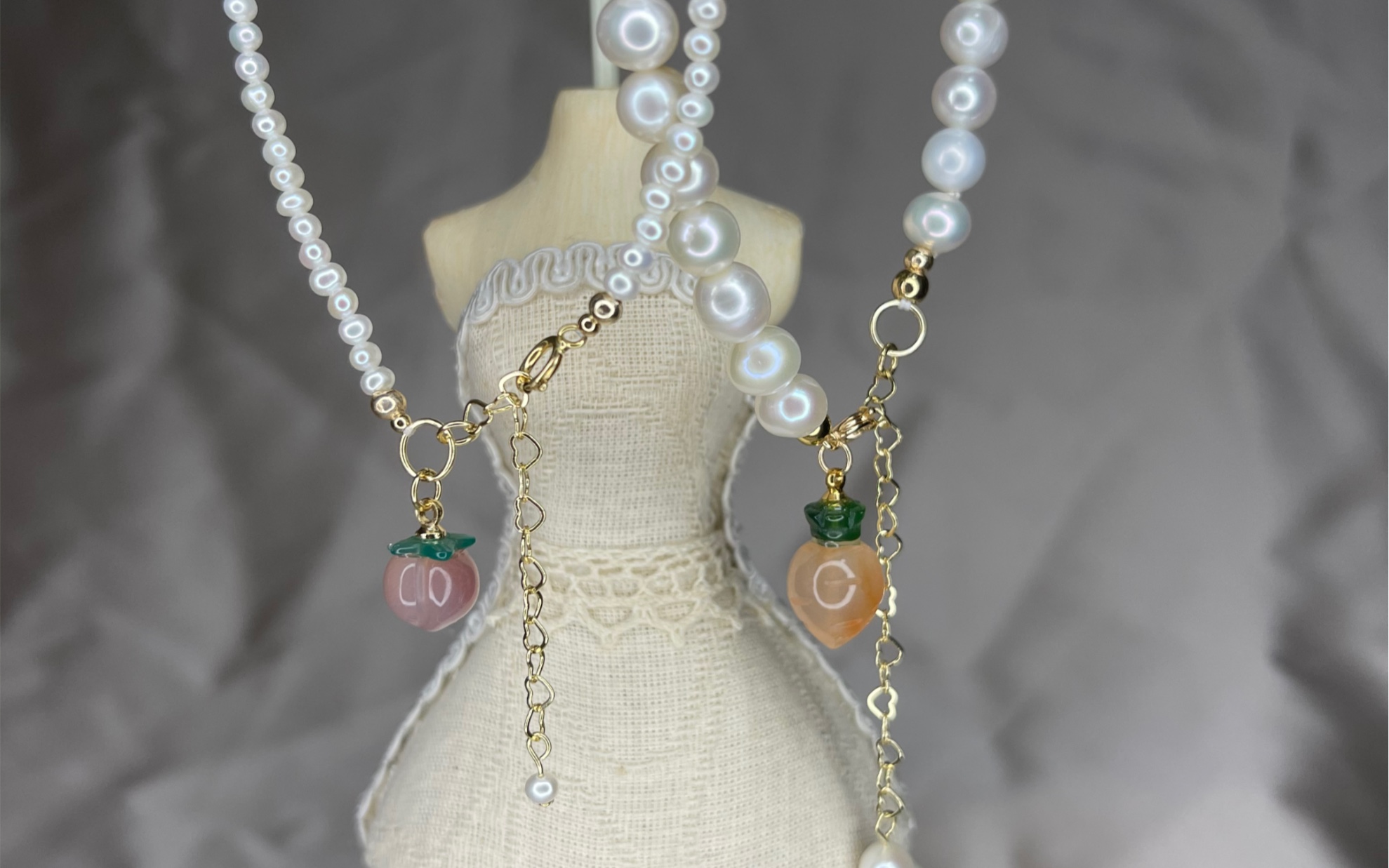 珍珠手链项链的穿扣技巧