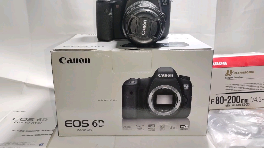 Canon佳能 EOS 6D 专业级单反相机