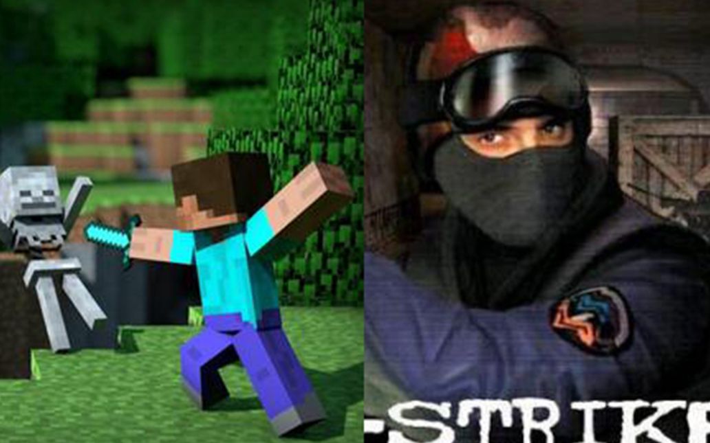 在PSP上玩CS和我的世界,结尾附带资源哦