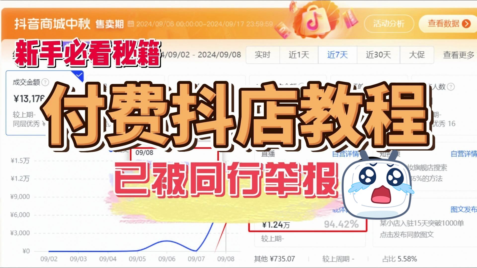 【抖音小店运营教程】价值2W的抖店运营付费实操课程!这绝对是2024...