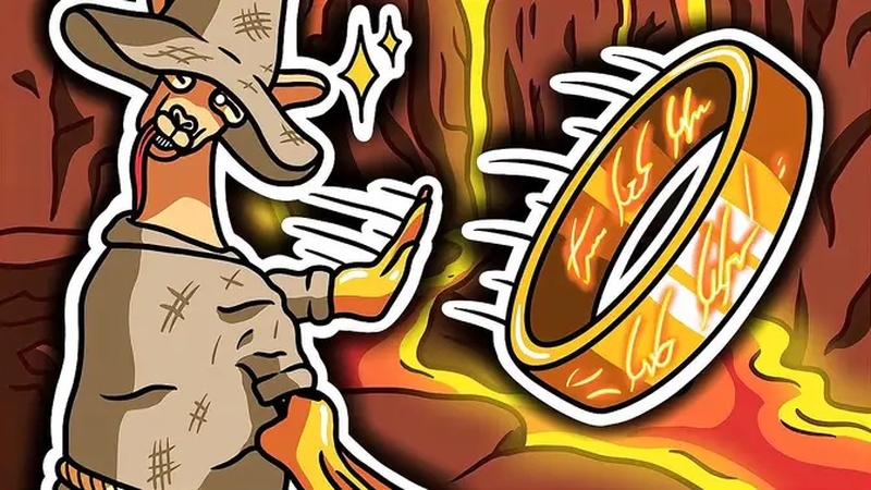 模拟山羊3隐藏彩蛋:魔哒发现霍比特人的老巢,成功摧毁魔戒