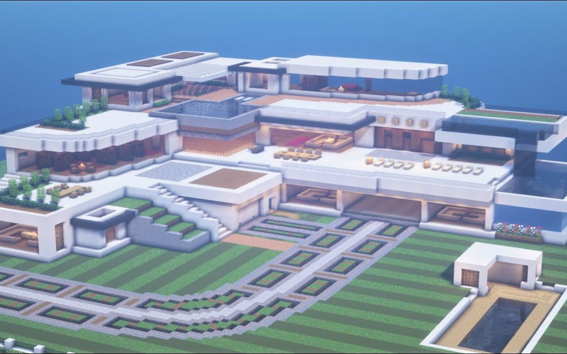 【Minecraft】如何建造现代大厦教程（FlyingCow）
