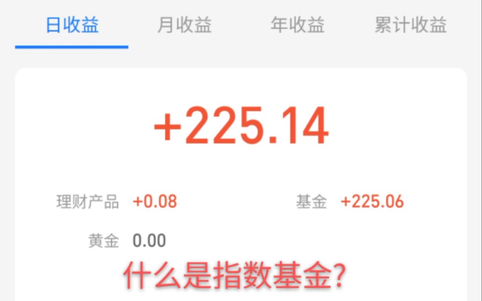 用四分钟告诉你什么是指数基金,详细解析!