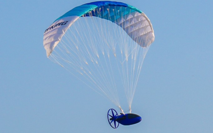 自己做个遥控动力伞(1)