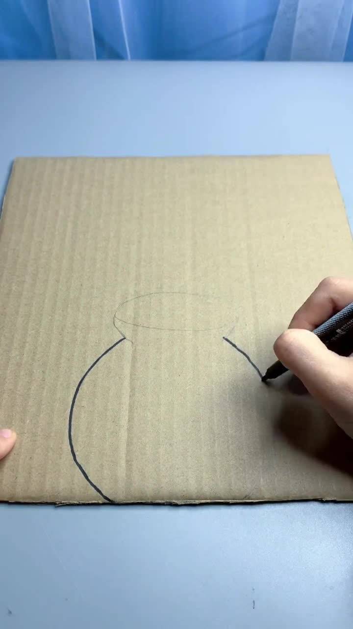 手工:春暖花开,纸箱可以这样玩,快来试试吧