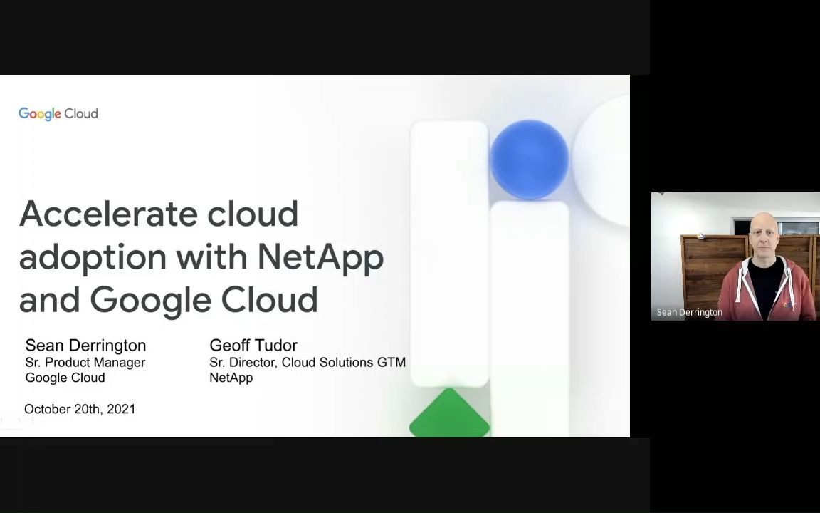 Accelerate cloud adoption with NetApp and Google Cloud