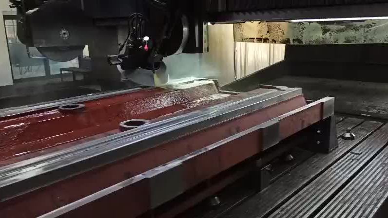 5米龙门现在磨导轨面