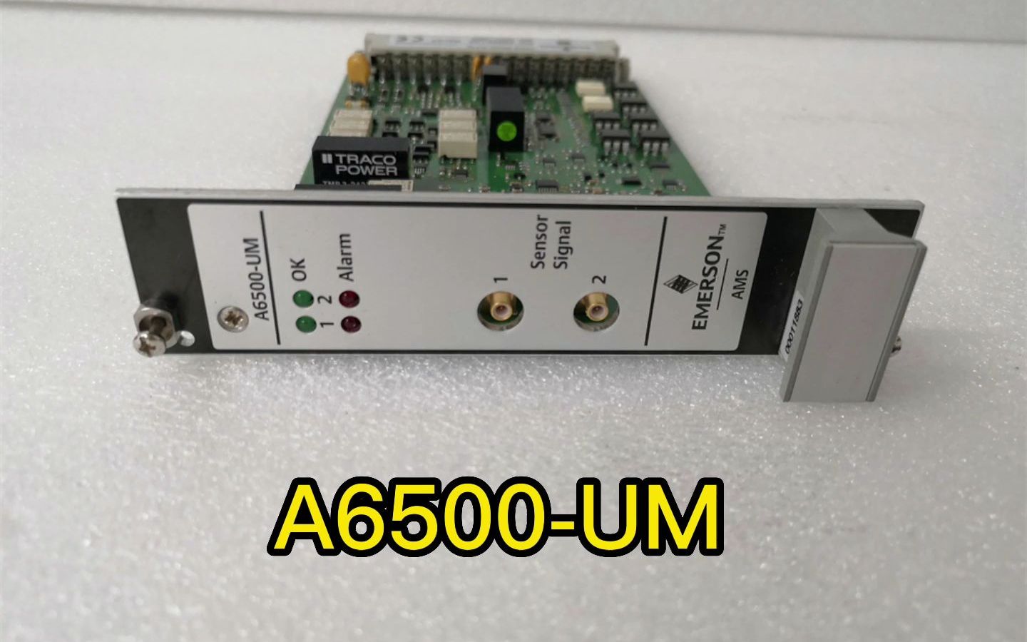 A6500-UM卡件传感器EMERSON艾默生控制卡用于轴相对振动测量>...