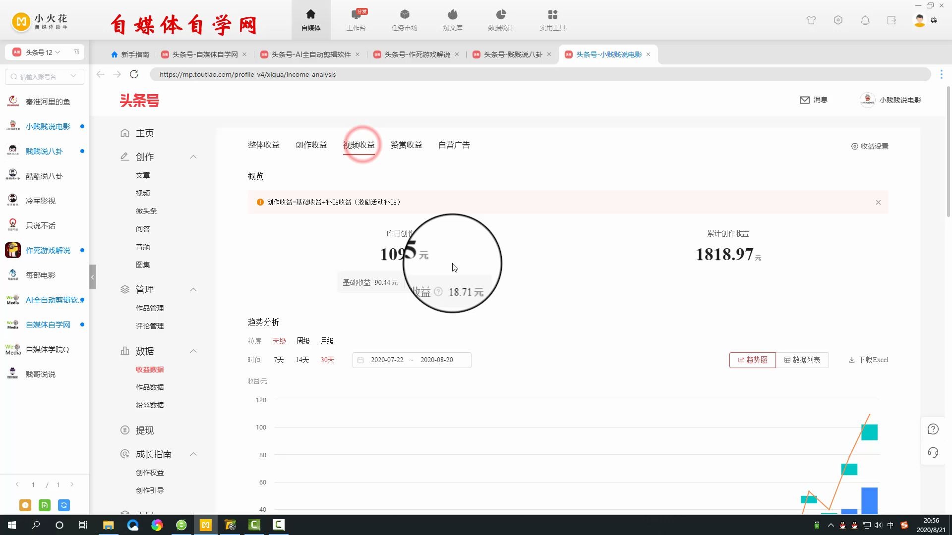 AI全自动剪辑软件:批量制作原创视频,10个头条号日入过千的秘密