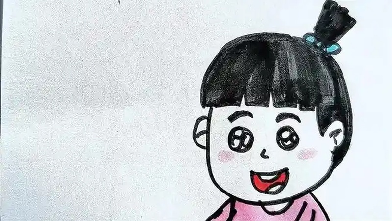 不安全的玩具,创意简笔画,儿童画
