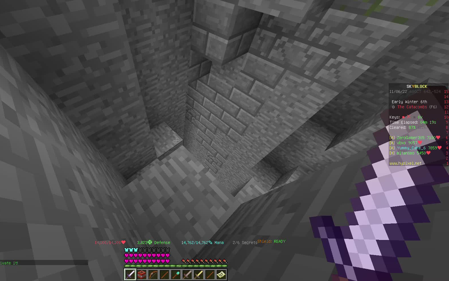 【Skyblock】关于我找秘密用神剑无意穿墙到新世界的这件事