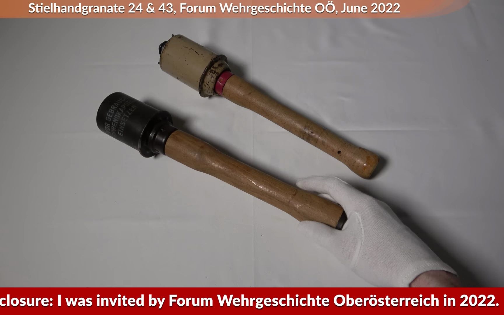 【字幕】德军二战木柄手榴弹介绍---捣土豆木棒 Potato Smasher