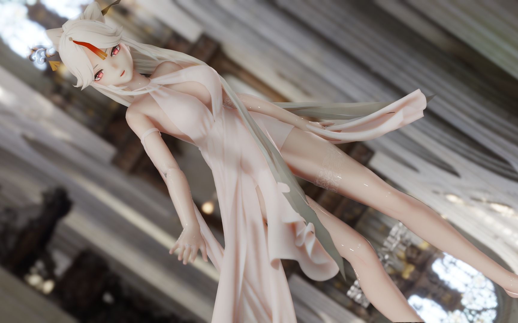 【凝光】早期群玉阁珍贵视频流出…【原神MMD】