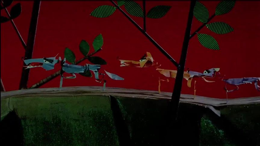 三只狼:国产动画中少见的折纸动画,每个细节都堪称经典!