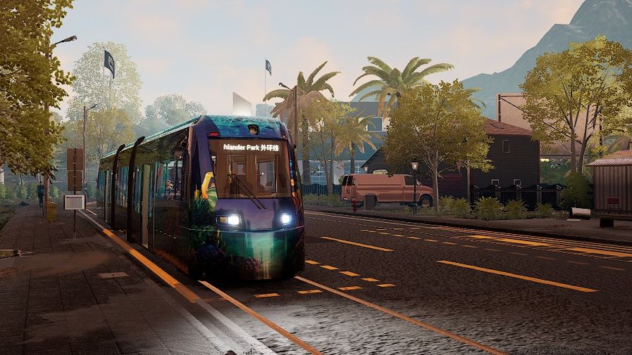 有轨电车模拟器#4:让天使海岸辛勤的居民快点回家 | Tram Simulator ...