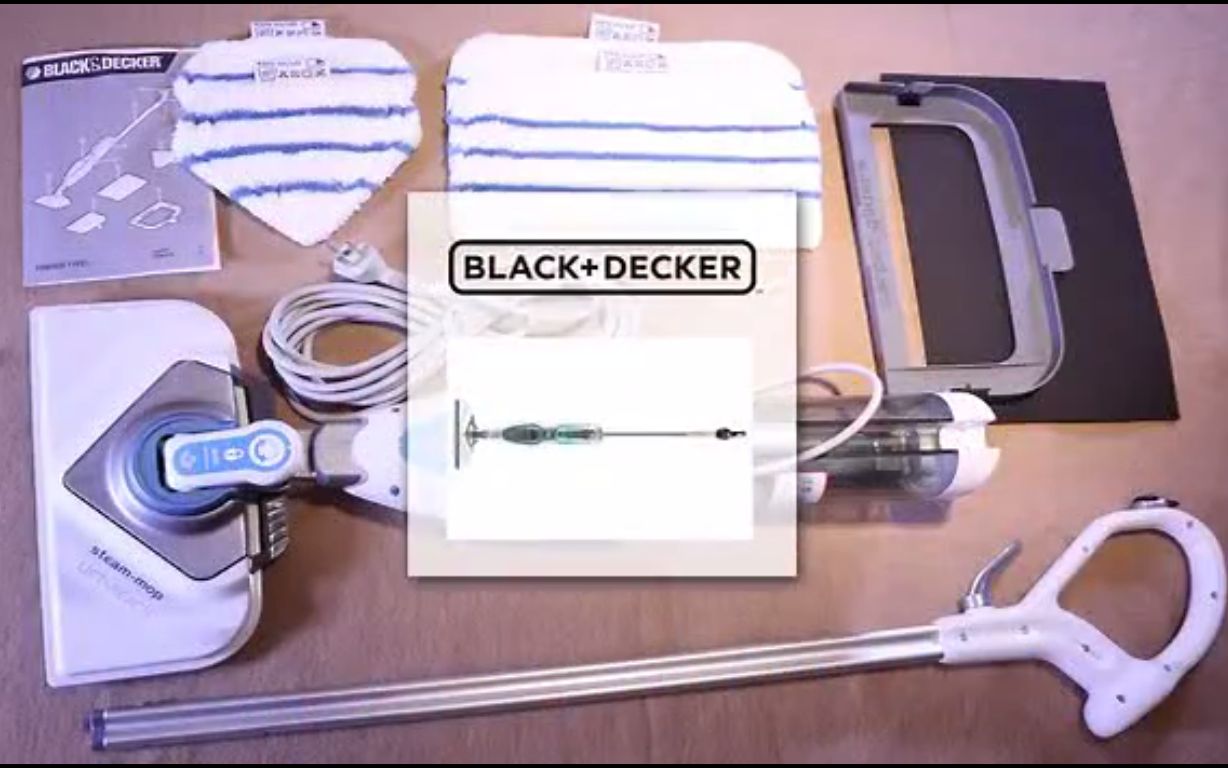 BLACKDECKER 百得蒸汽拖把 FSM1630 使用说明