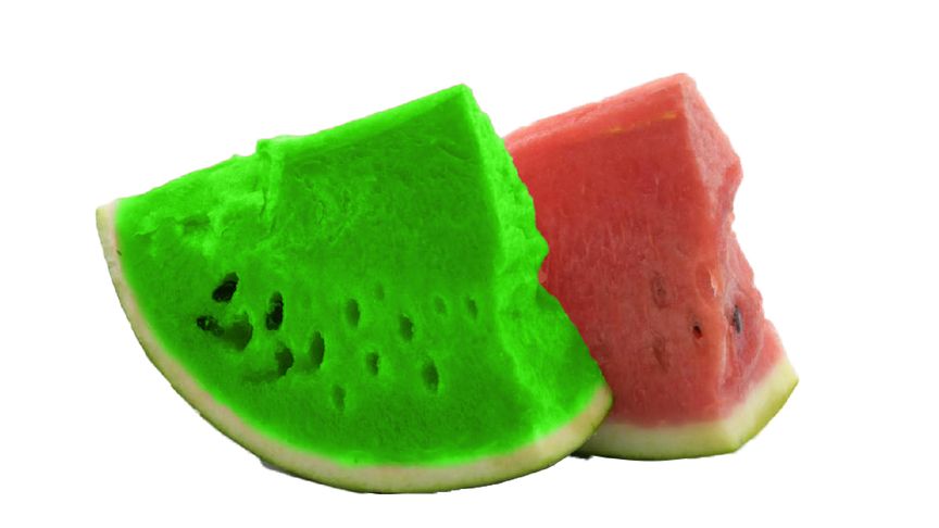 PS教程 PS西瓜之换色