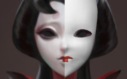 【第五人格建模】来做红蝶小姐的FACE吧(半成品)