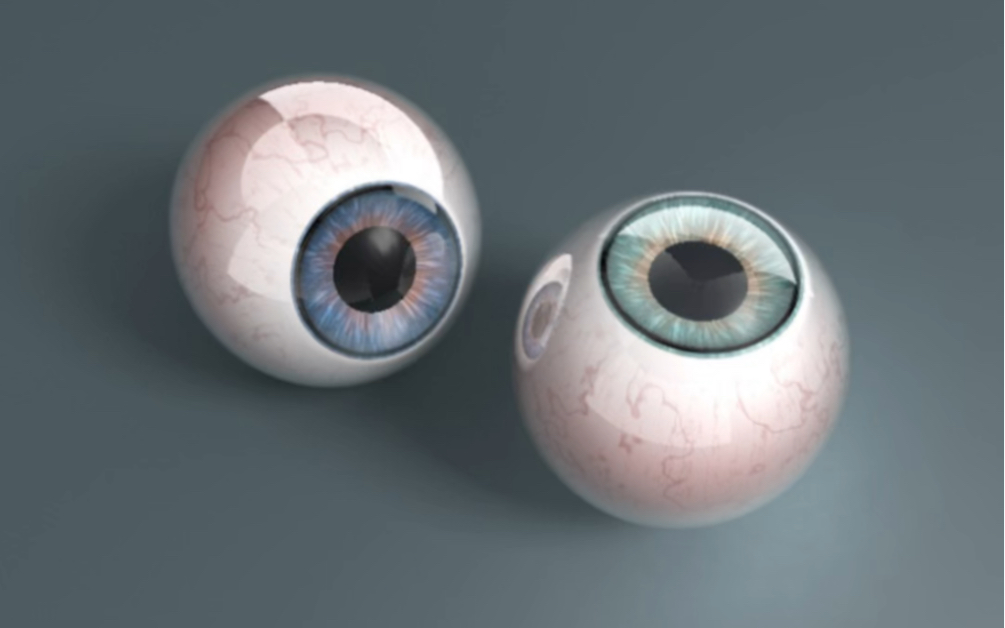 三分钟教你在c4d默认材质渲染器制作真实眼球效果
