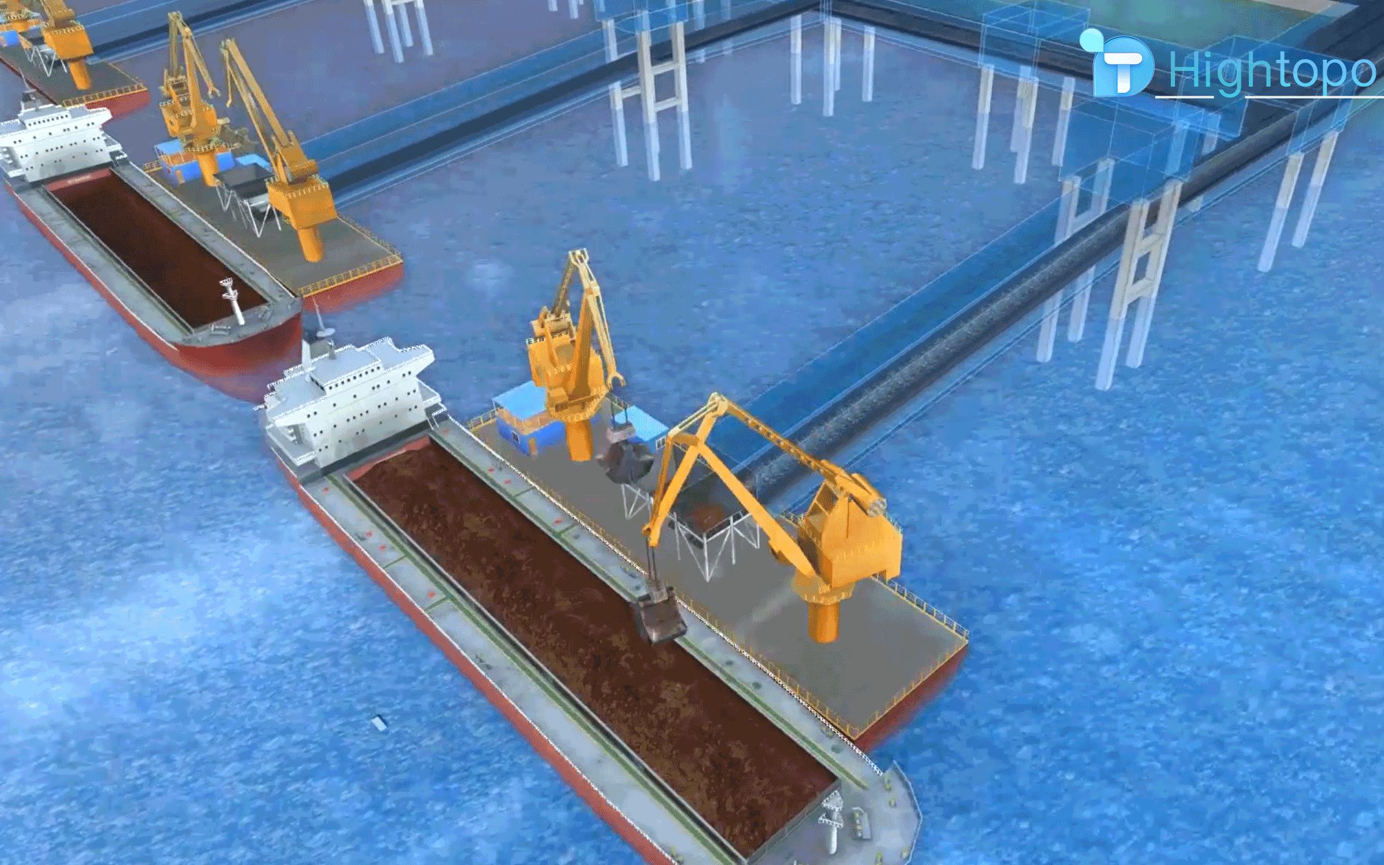 3D 动画还原钢铁高线工艺流程,实现生产到运输的全面控制