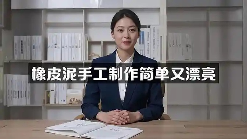 橡皮泥手工制作简单又漂亮