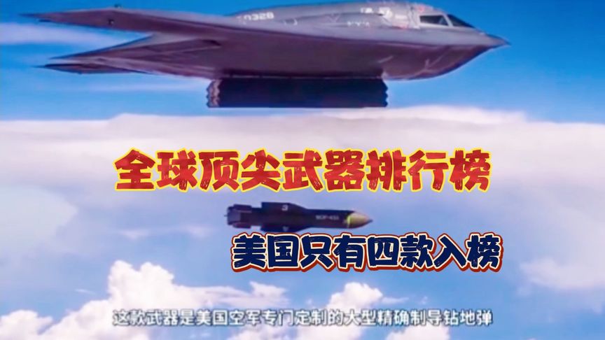 全球十大顶尖武器排行榜ߒ