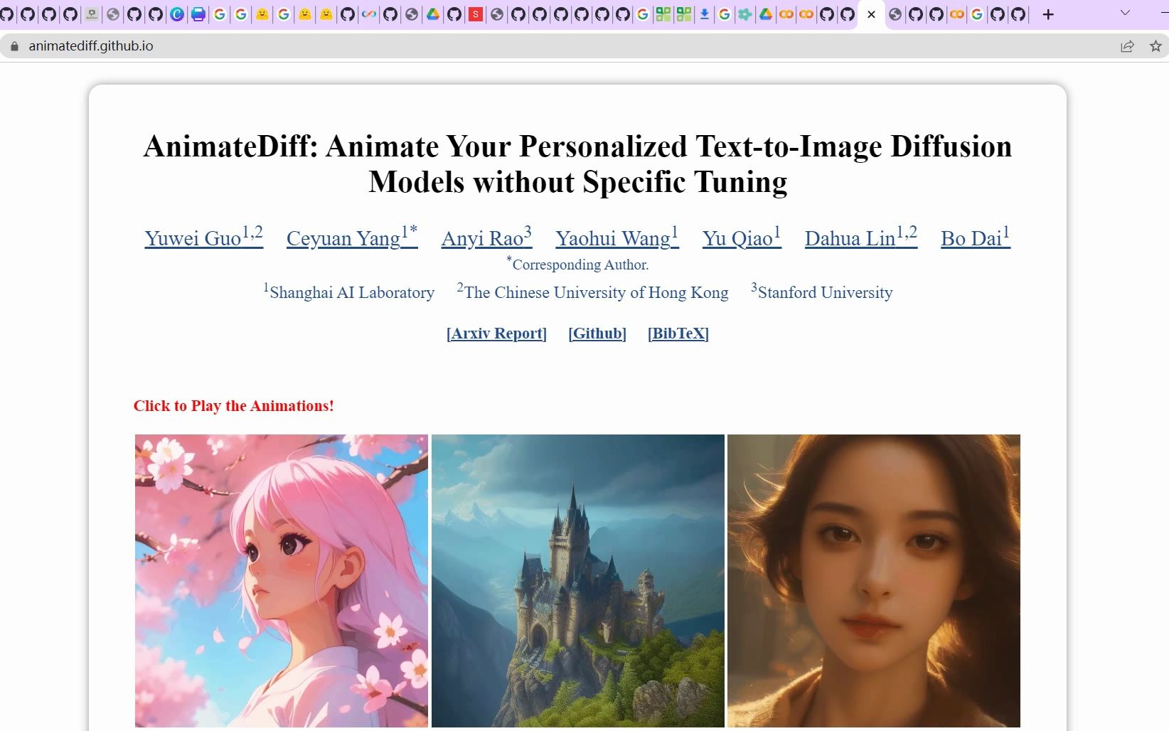 AI动画【AnimateDiff】