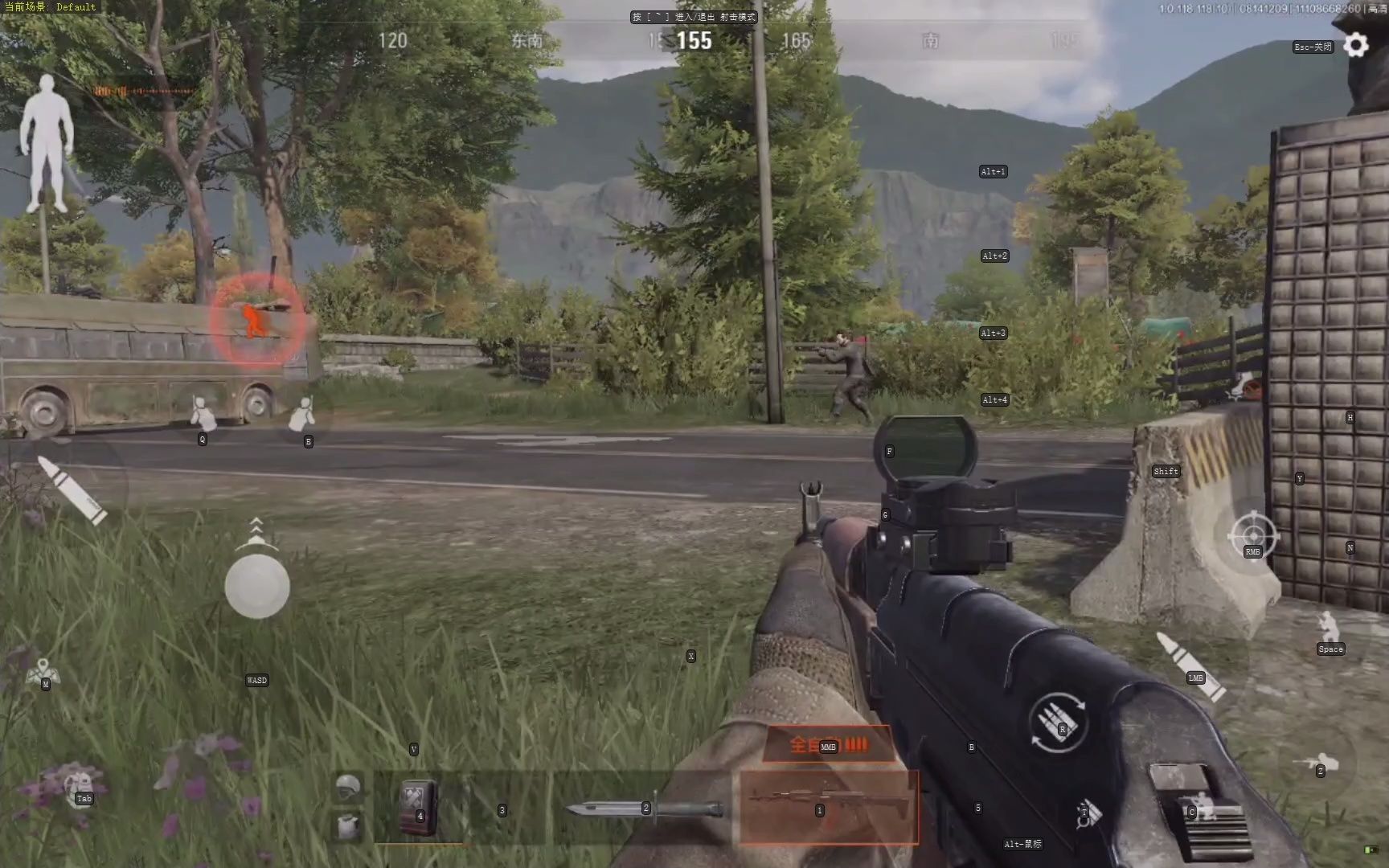 台式机键盘鼠标玩暗区突围,平板电脑+键鼠大师键盘映射