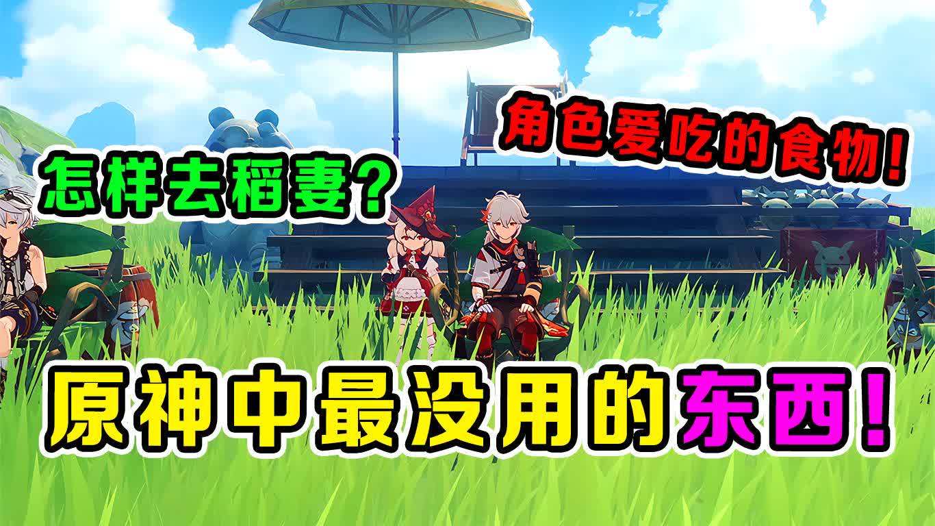 原神:说中就炸!怎样去稻妻?最没用的东西竟然是?