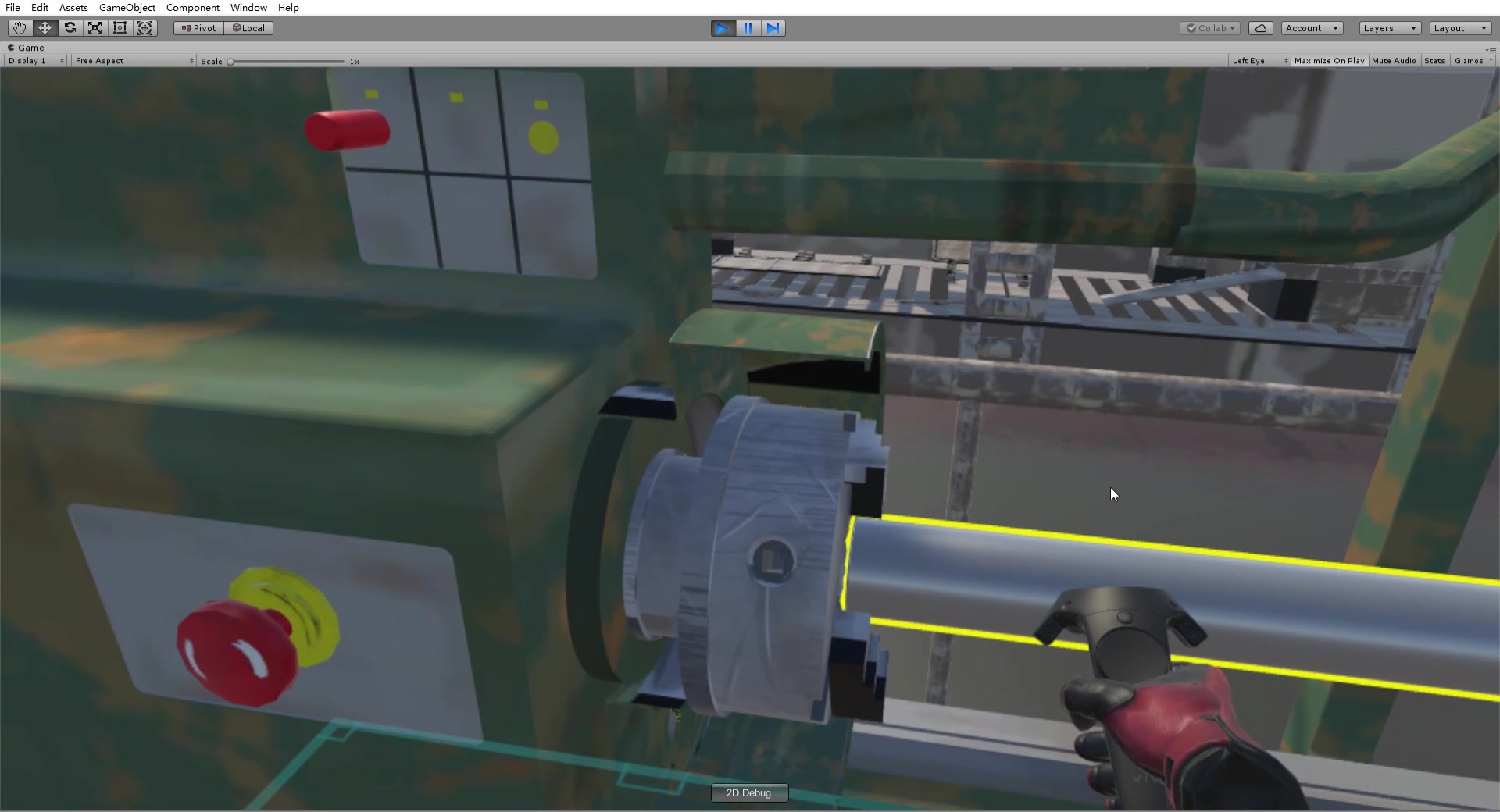 VR-车床教学模拟器