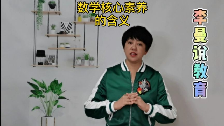 名师顾沛谈小学数学：数学核心素养的含义