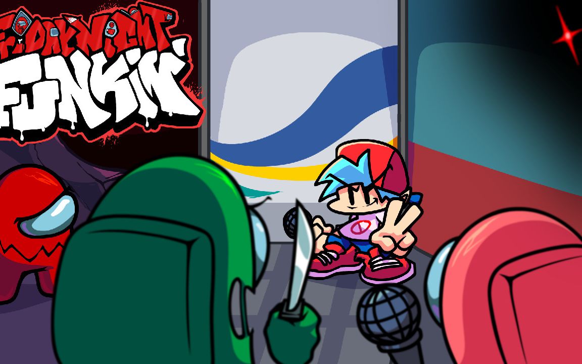 FNF 内鬼模组大更新!新增三个周目 VS Impostor V3_音游热门视频